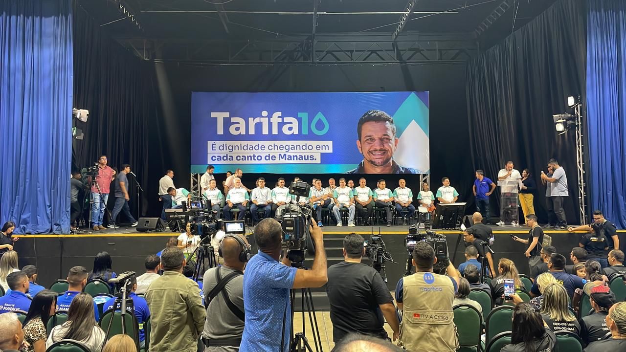 Tarifa 10: conta de água vai ser R$10 para 28 mil famílias
