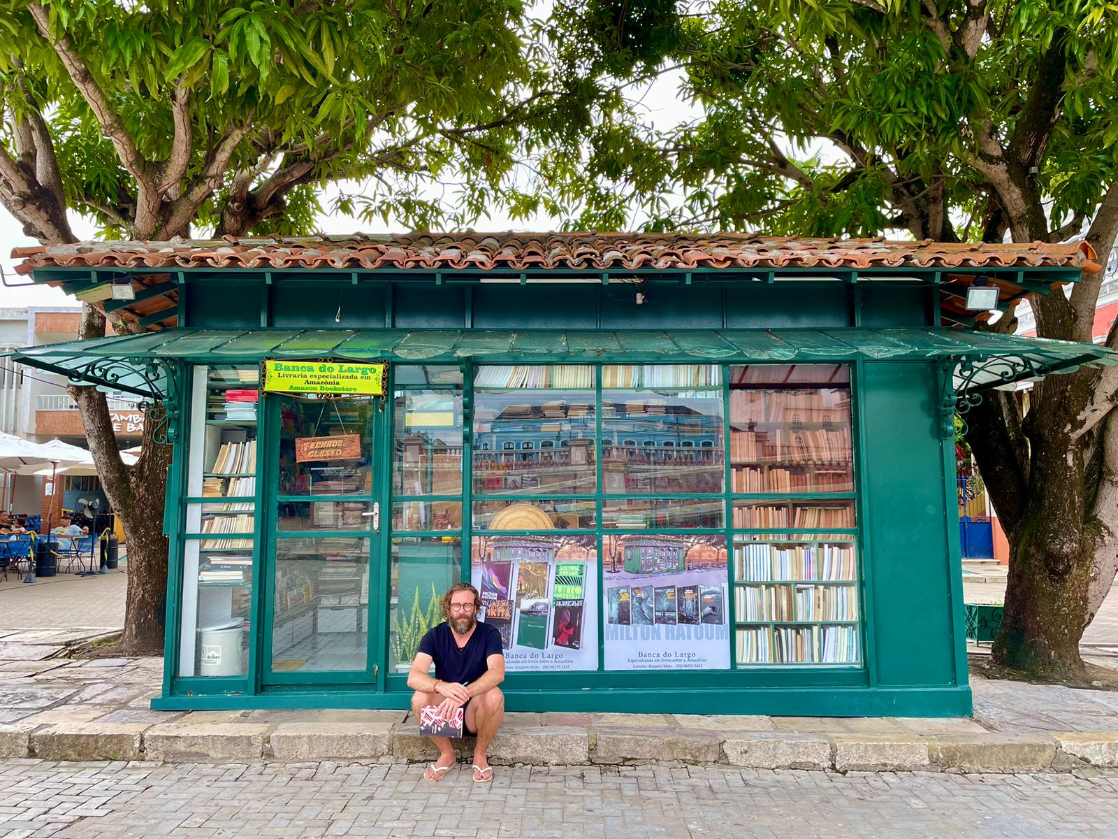 Escritor carioca lança livro ambientado no AM, na reabertura da Banca ...