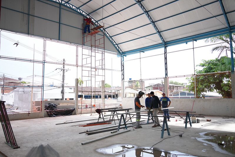 Novos complexos esportivos são construídos em Manaus
